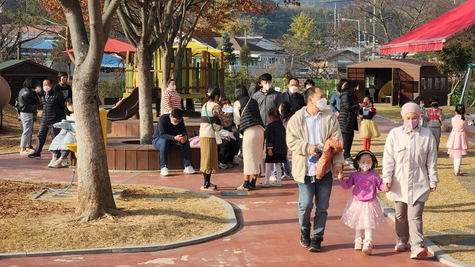 곡성유치원의 가족과 함께하는 신나는 놀이마당